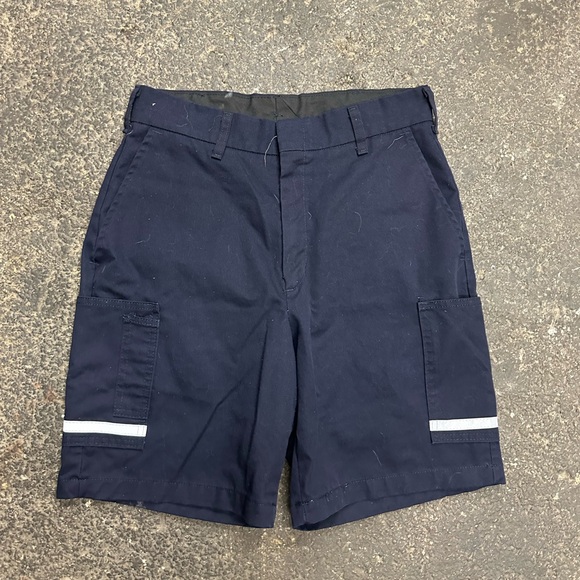 Dex | Shorts | Stan Herman Workwear Shorts Post Office Navy Reflective ...